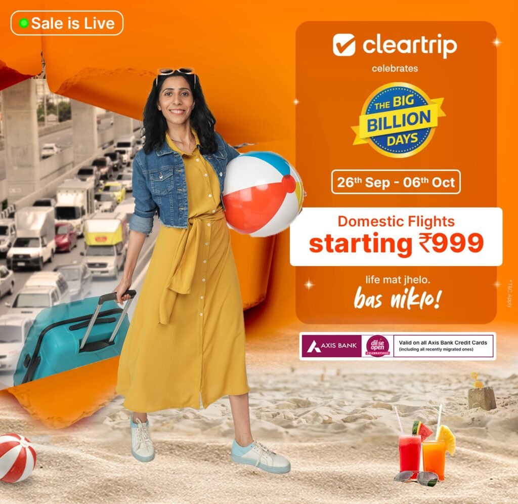 Cleartrip signals a new era of travel with The Big Billion Days 2024 ...