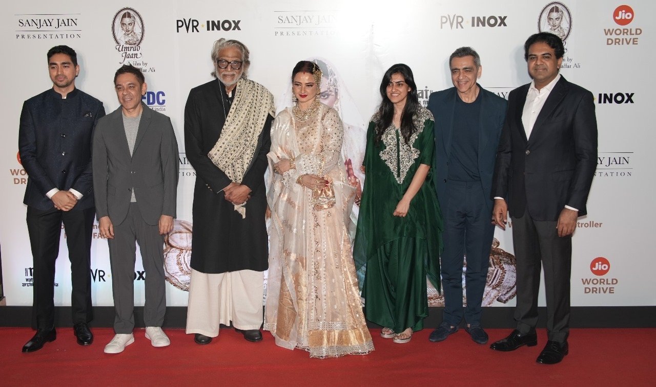 PVR INOX CELEBRATES CINEMATIC LEGACY WITH A GRAND 4K SCREENING OF UMRAO ...