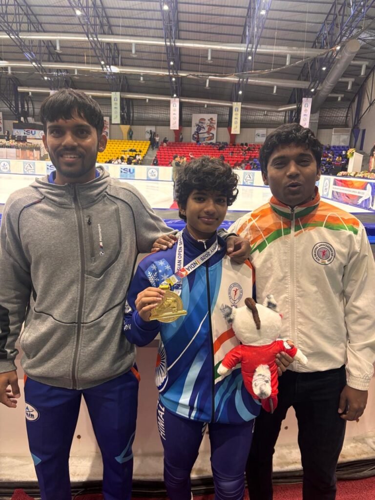 India Shines at Asian Open Short Track Speed Skating Trophy 2025 in ...